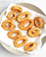 Crispy Fried Calamari Rings (Rabas) - Vintage Kitchen Notes