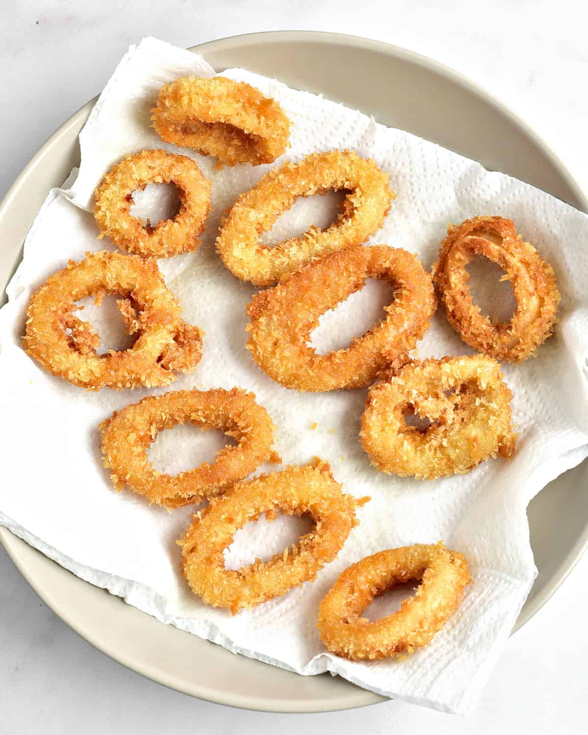 Crispy Fried Calamari Rings (Rabas) - Vintage Kitchen Notes