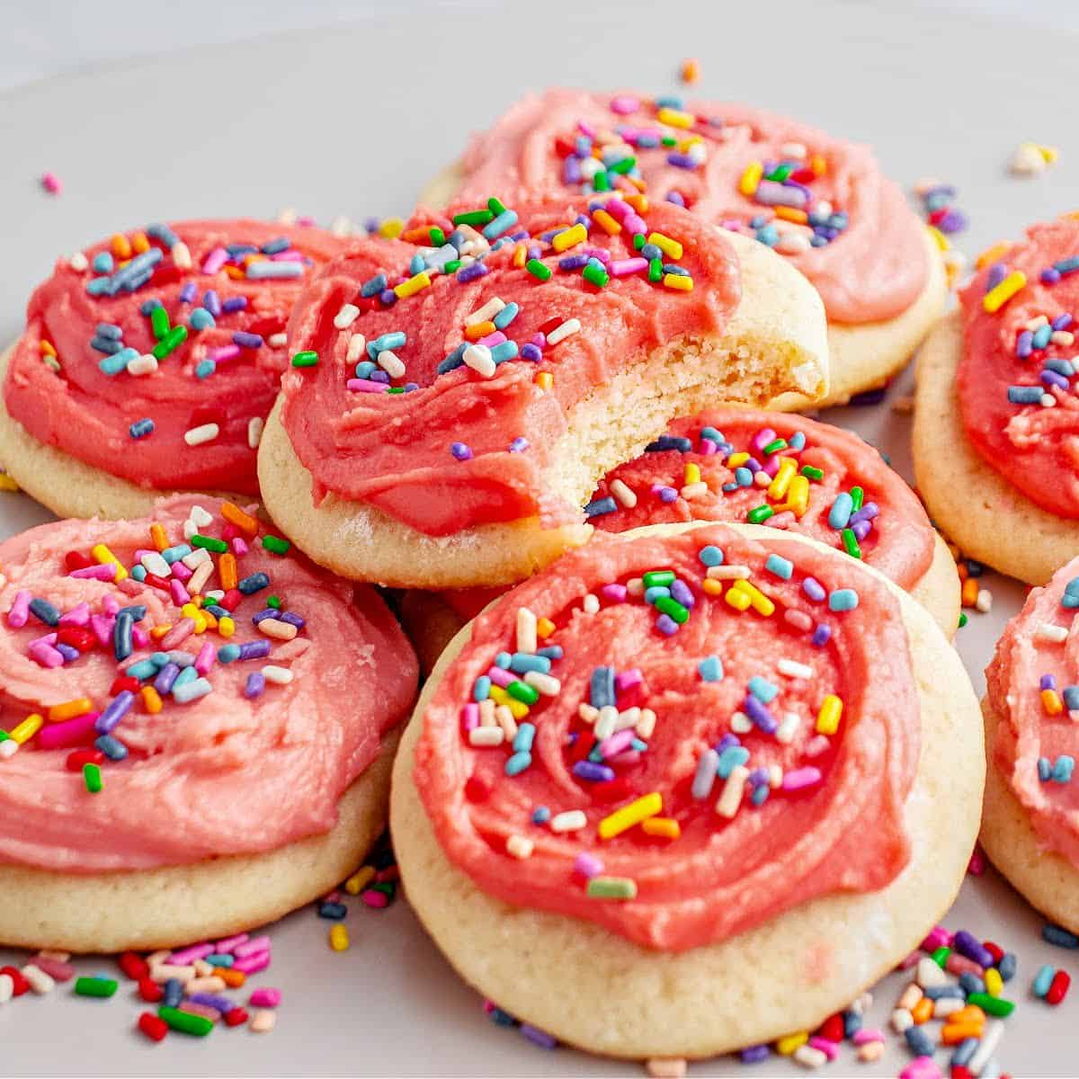 Soft Sugar Cookies With Frosting Soft Sugar Cookies With Frosting