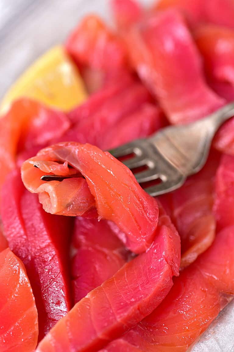 Beet Cured Salmon (Beetroot Gravlax) - Vintage Kitchen Notes