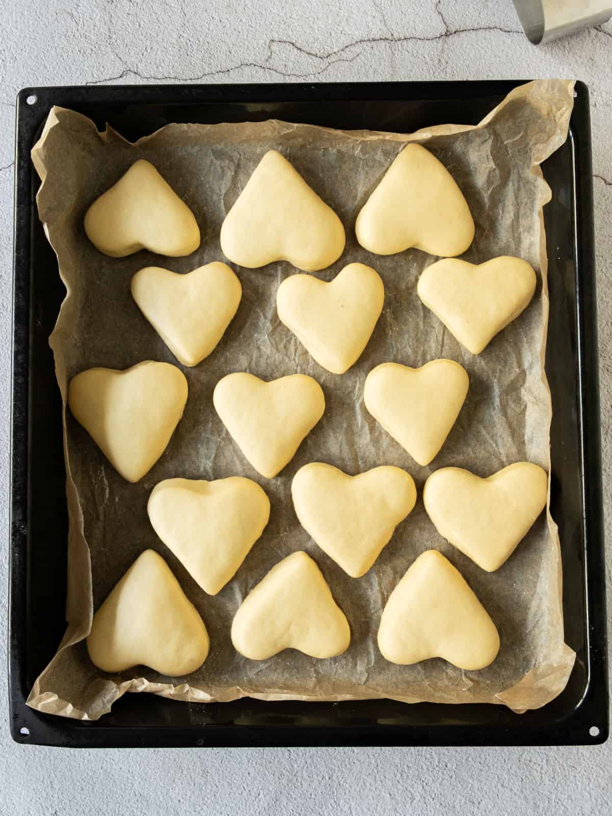 Heart Shaped Donuts (fried) - Vintage Kitchen Notes