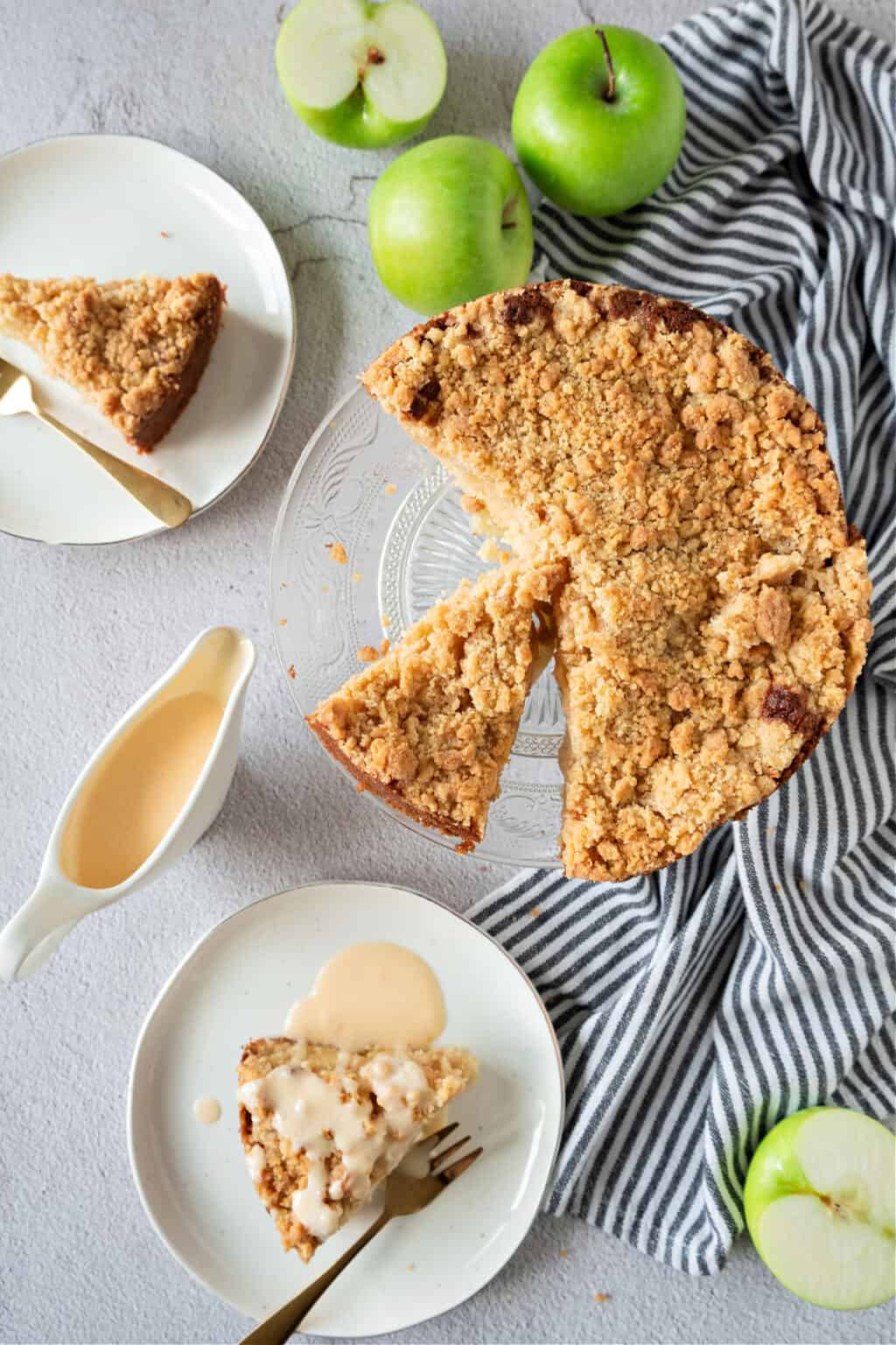 Irish Apple Cake (family recipe) - Vintage Kitchen Notes