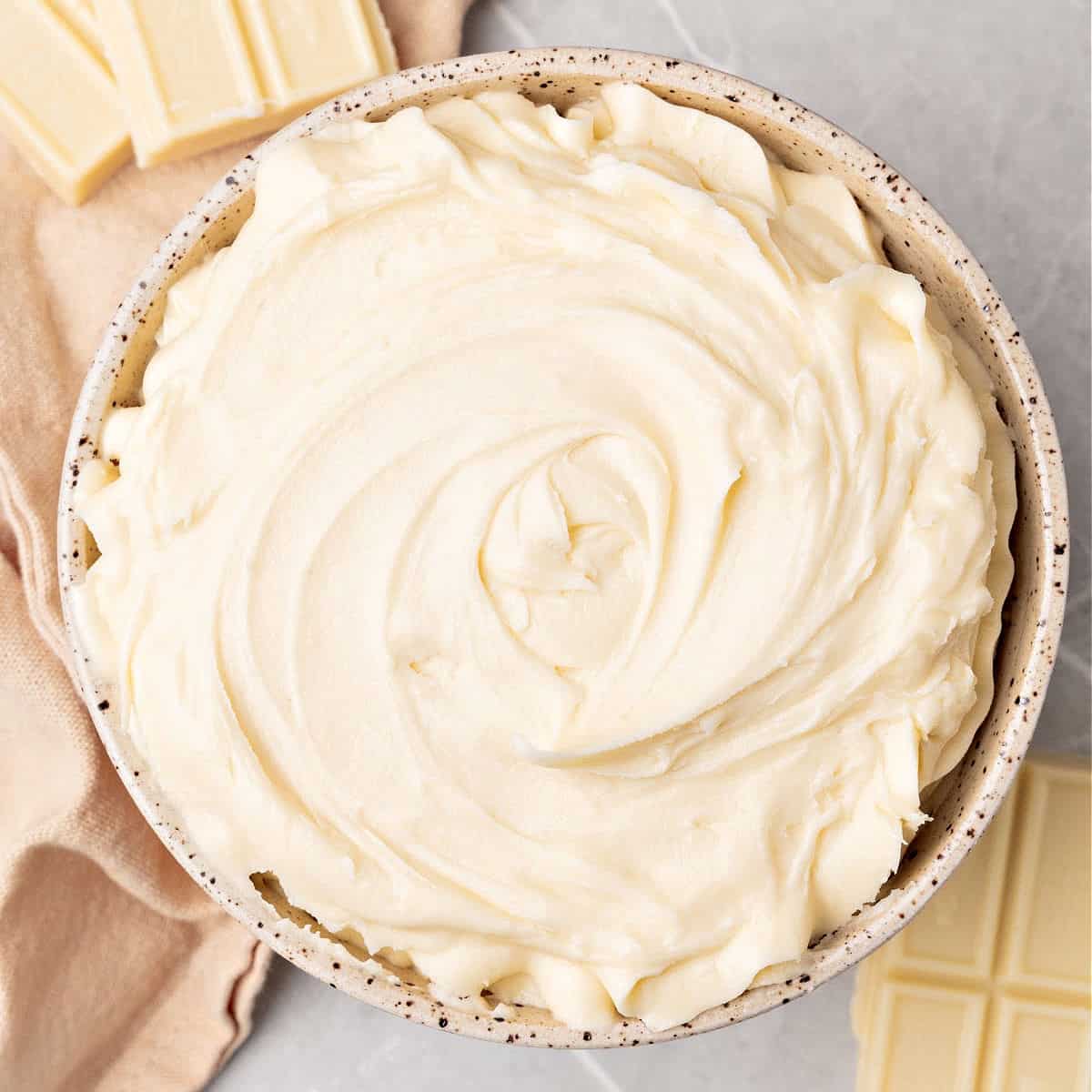 White Chocolate Buttercream - Vintage Kitchen Notes