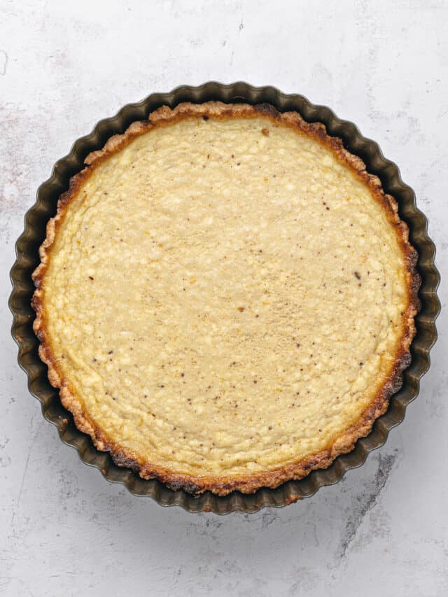 Italian Rice Pie with Ricotta (dessert) - Vintage Kitchen Notes