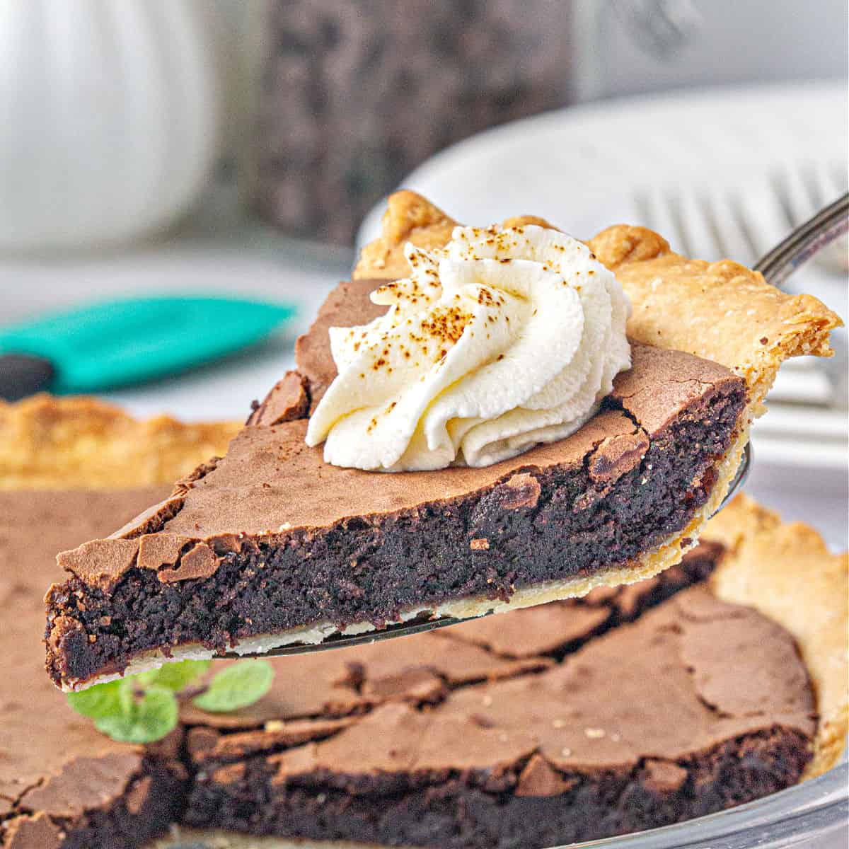 Chocolate Chess Pie (old-fashioned recipe) - Vintage Kitchen Notes