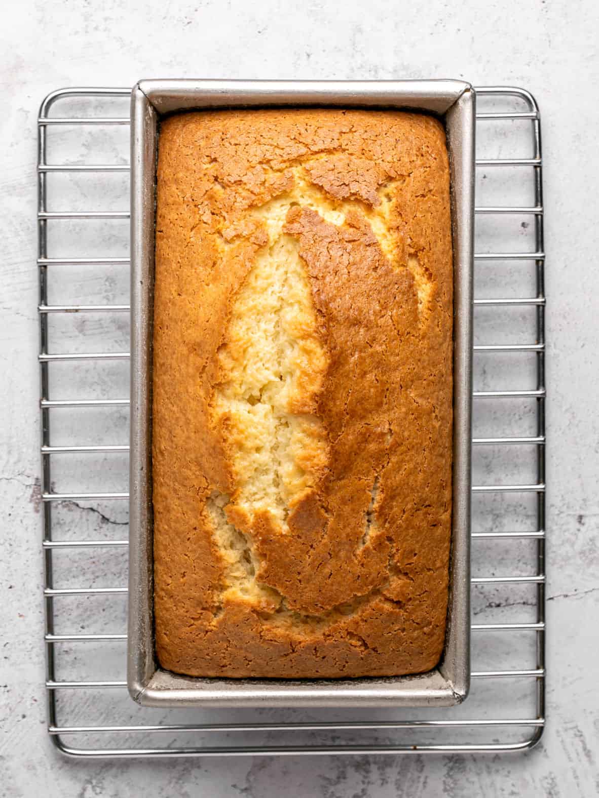 Limoncello Cake (with Crystal Glaze) - Vintage Kitchen Notes