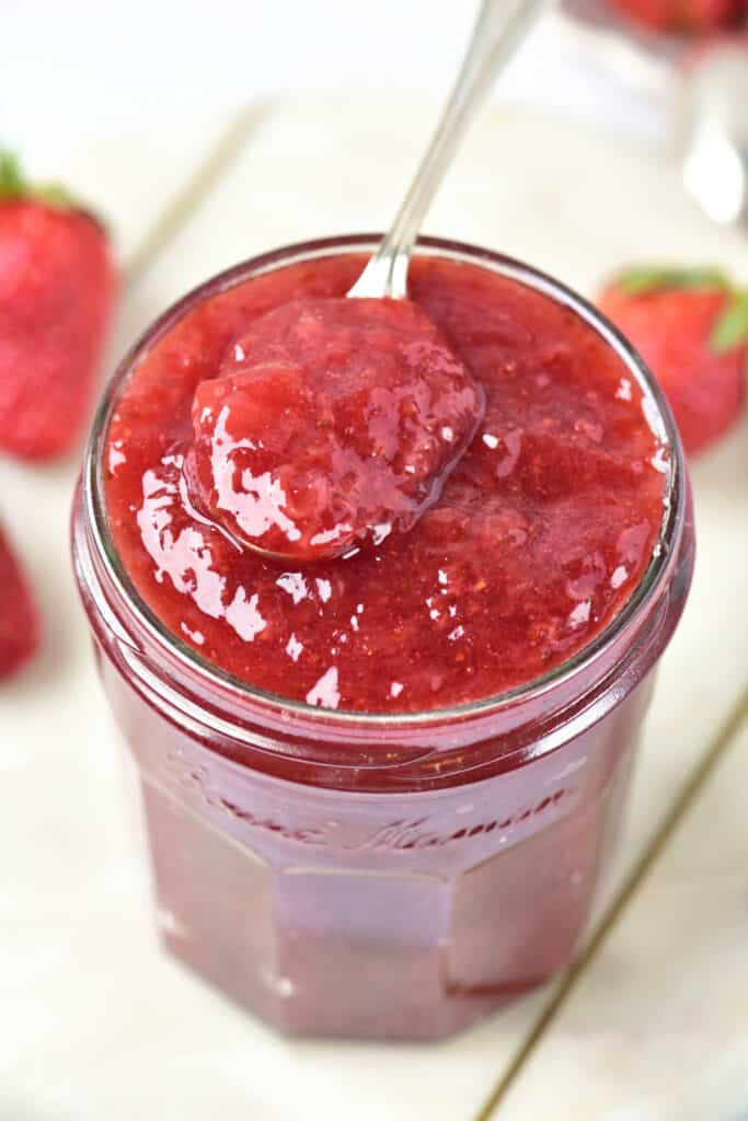 Homemade Strawberry Jam (family recipe) - Vintage Kitchen Notes