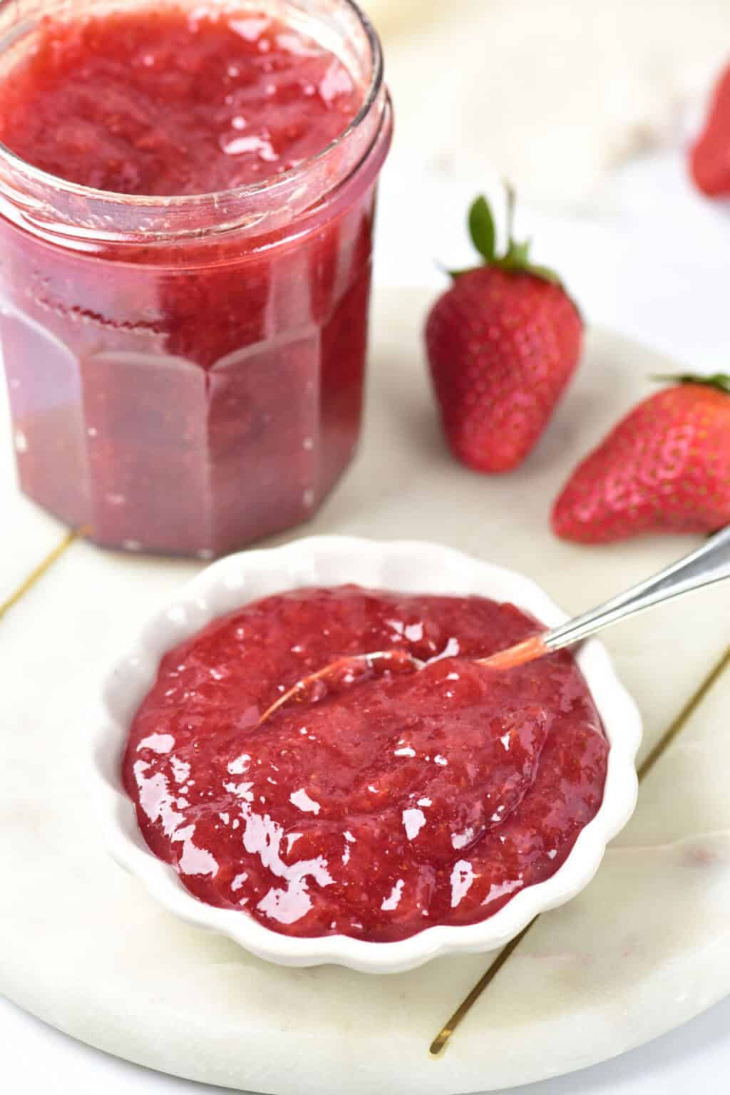 Homemade Strawberry Jam (family recipe) - Vintage Kitchen Notes
