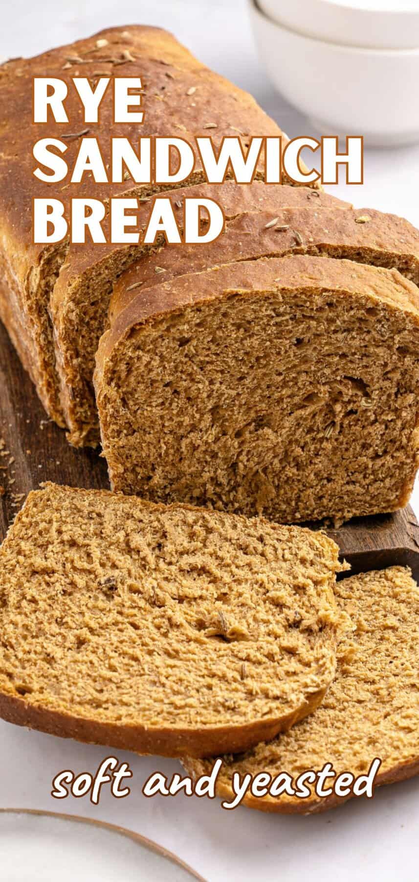 Rye Sandwich Bread - Vintage Kitchen Notes