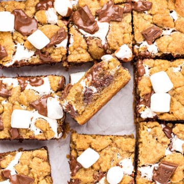 S'mores Bars (easy and gooey) - Vintage Kitchen Notes
