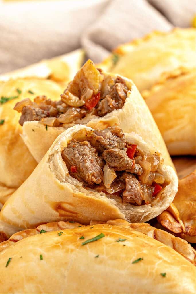 Knife-Cut Meat Empanadas (Argentine style, so juicy!) - Vintage Kitchen ...