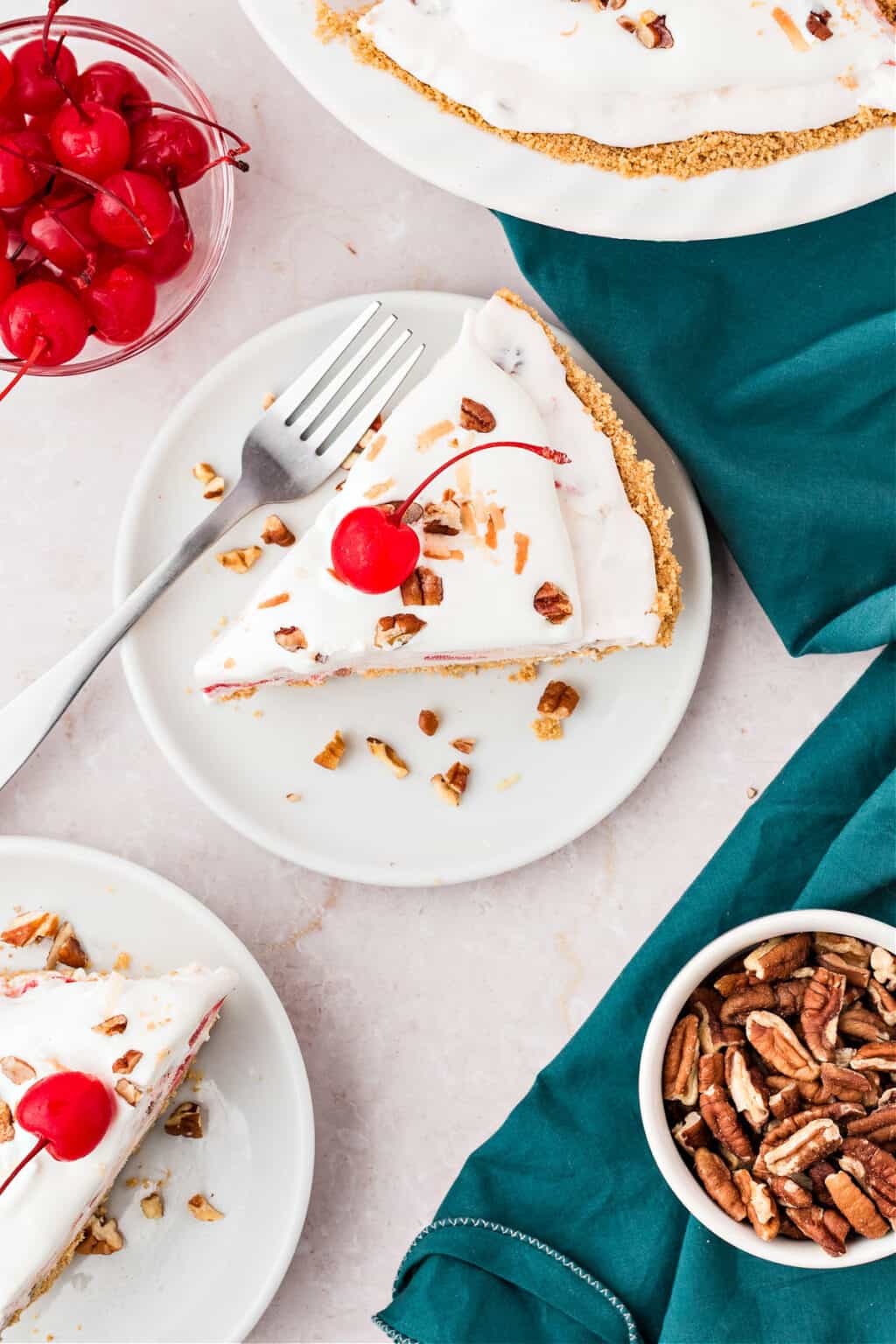 Creamy No-Bake Millionaire Pie with Condensed Milk - Vintage Kitchen Notes