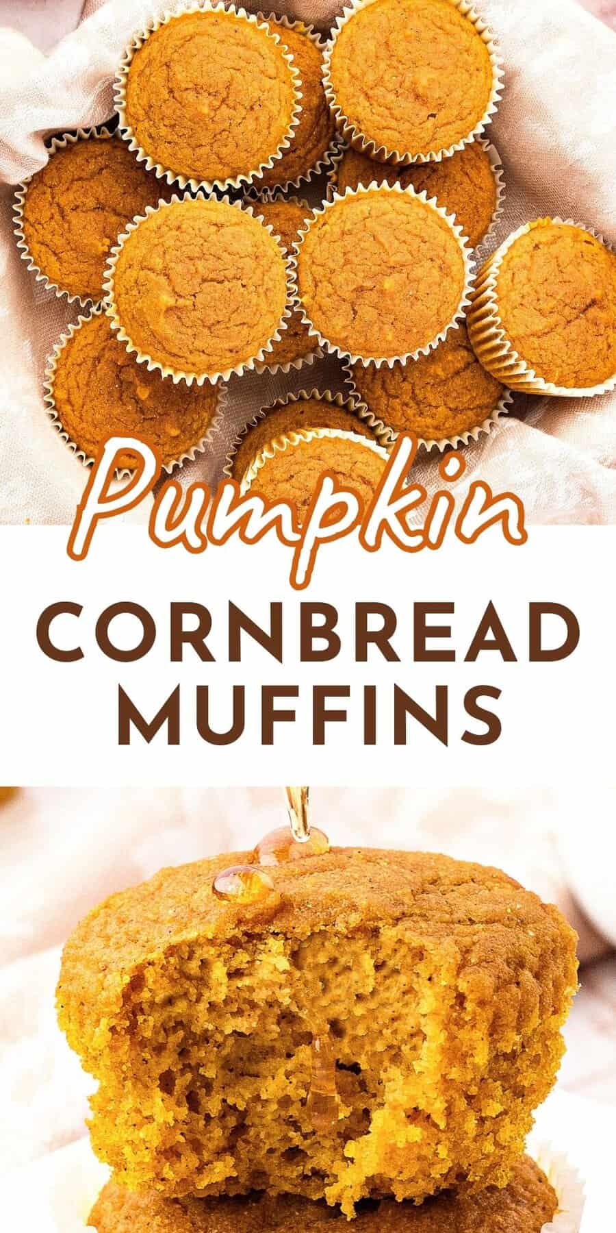 Quick & Easy Pumpkin Cornbread Muffins - Vintage Kitchen Notes