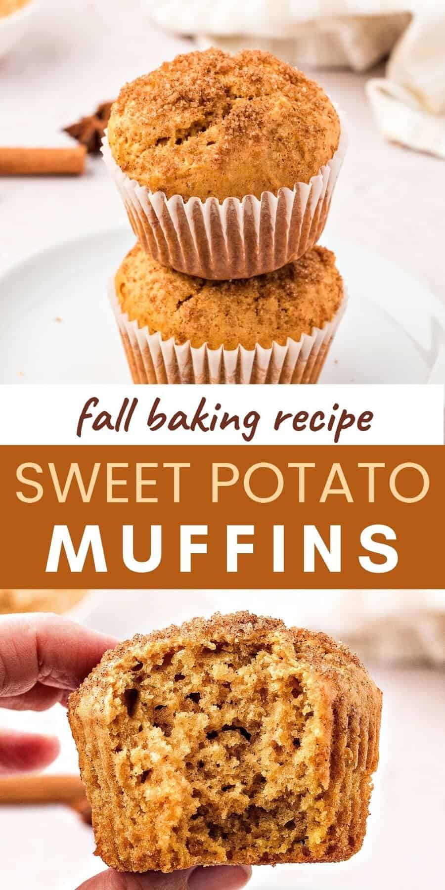 Sweet Potato Muffins with Crunchy Top - Vintage Kitchen Notes