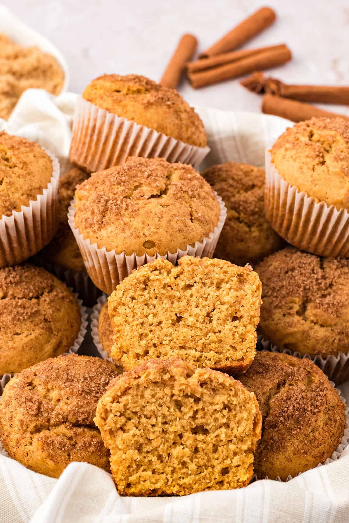 Sweet Potato Muffins with Crunchy Top - Vintage Kitchen Notes