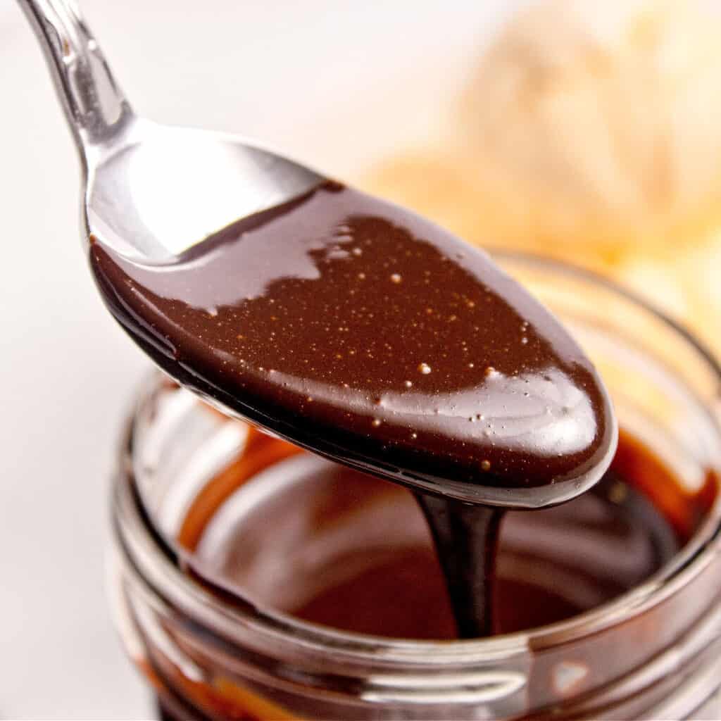 15-Minute Chocolate Sauce (cocoa powder) - Vintage Kitchen Notes